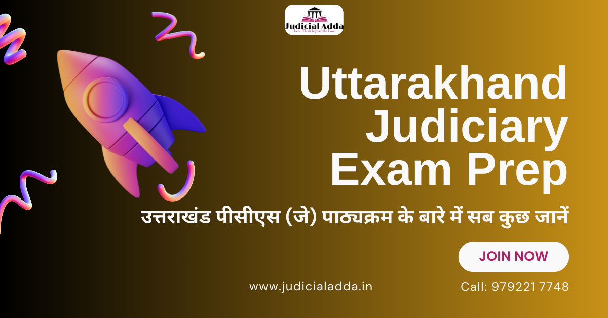 Uttarakhand Judiciary Syllabus 2024 - My CMS