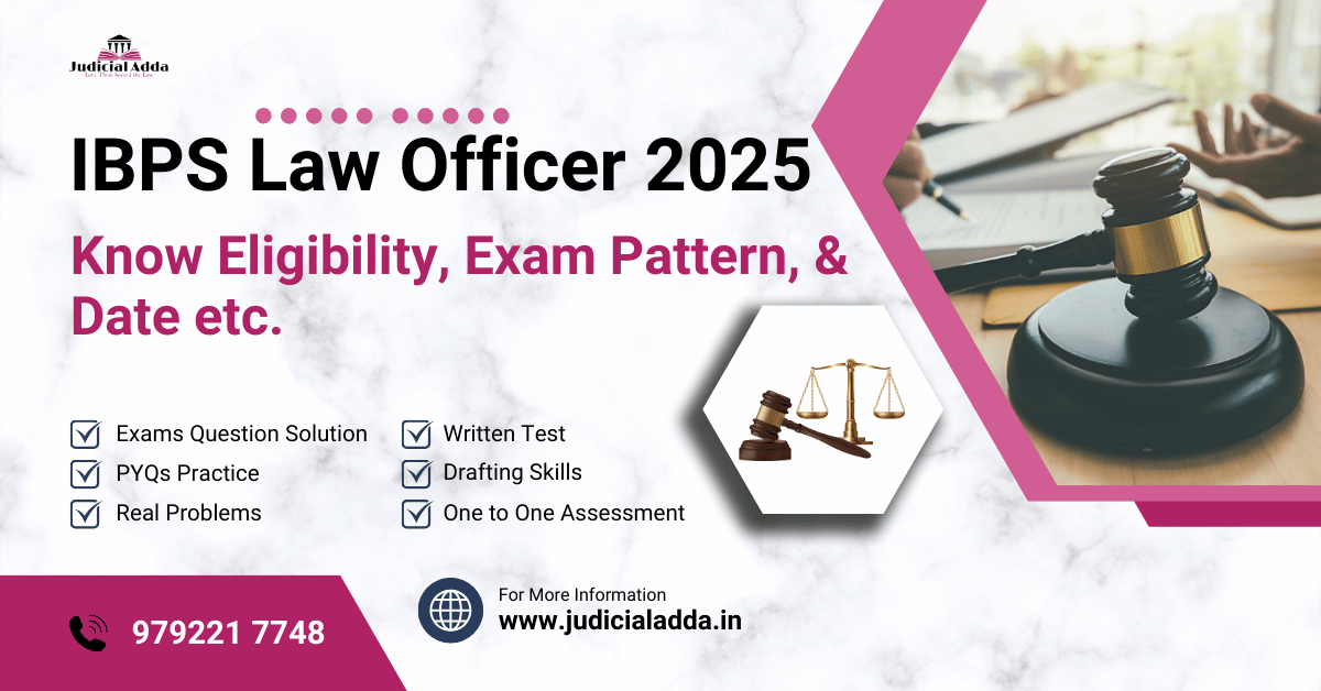 IBPS Law Officer Notification 2025 | Eligibility, Exam Pattern, & Date ...